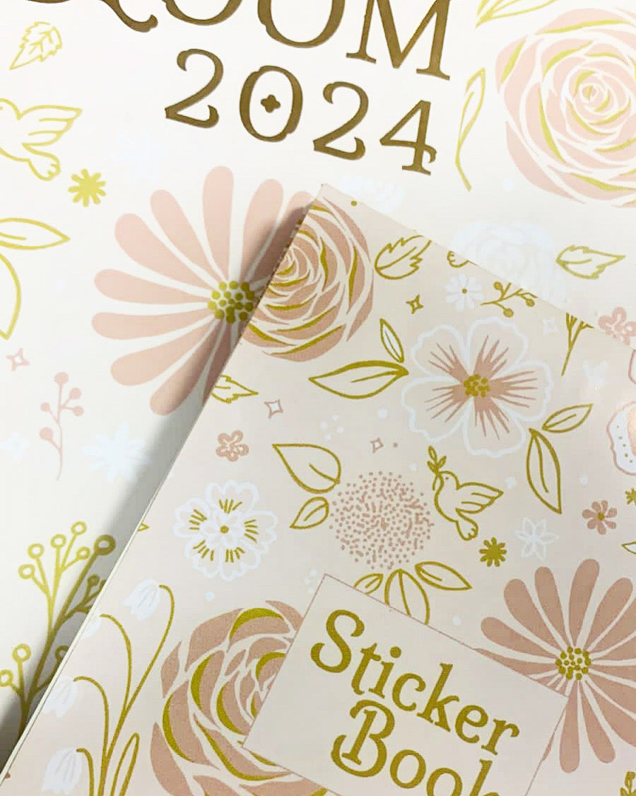 2024 sticker book – cup of nostalgia